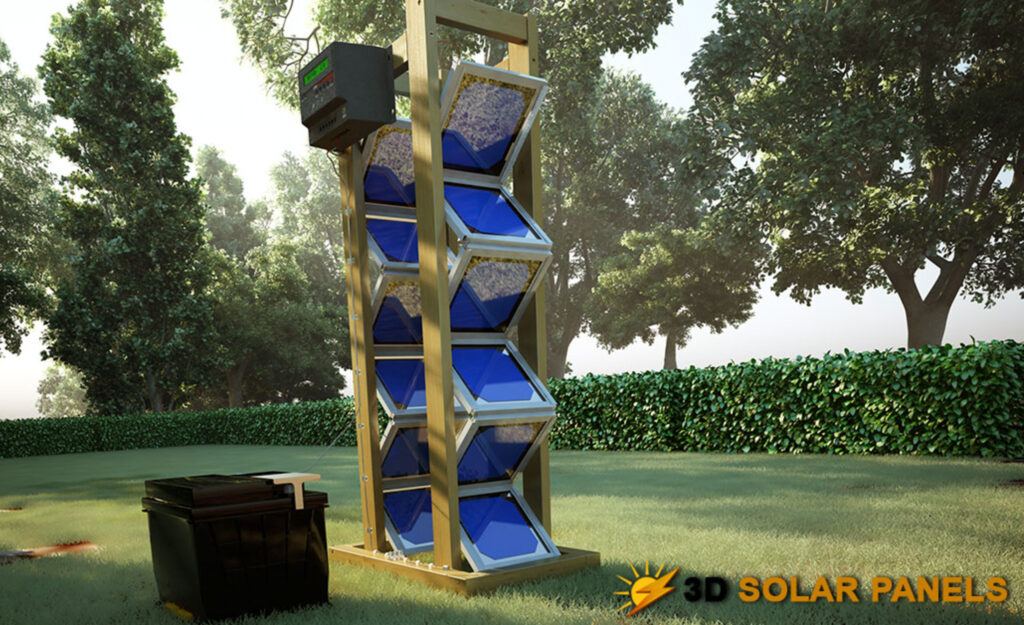 How To Build A 3D Solar Panel - The Survival Way